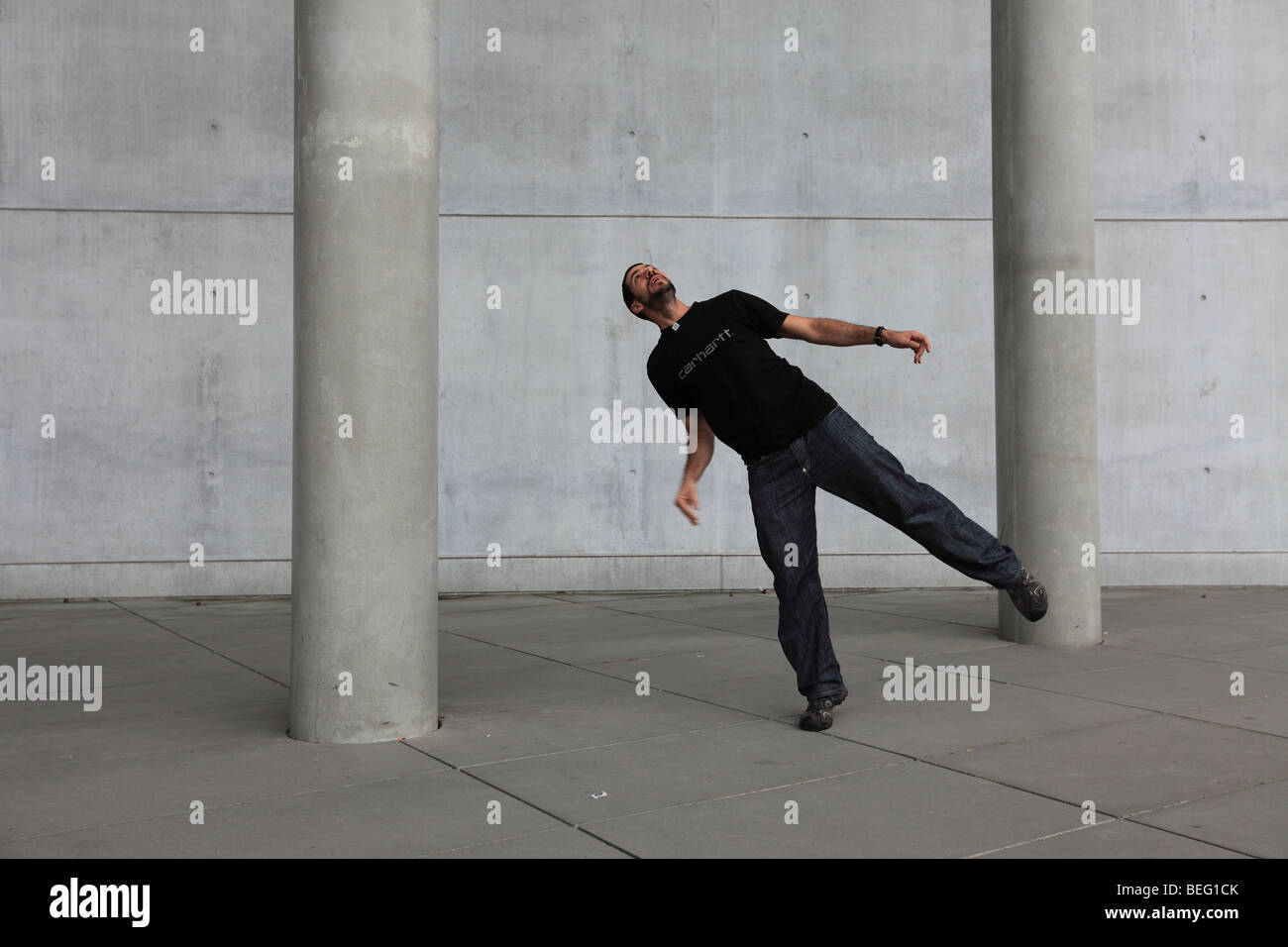 Man faliing / losing balance Dancing Stock Photo - Alamy