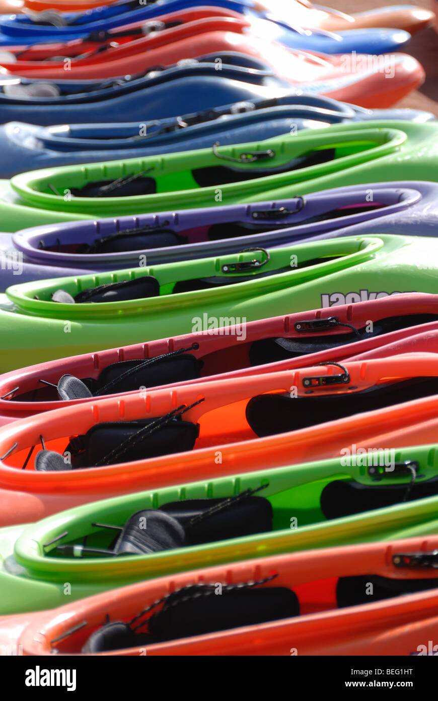 Scene at the Welsh Canoe and Kayak Show in Cardiff Stock Photo - Alamy