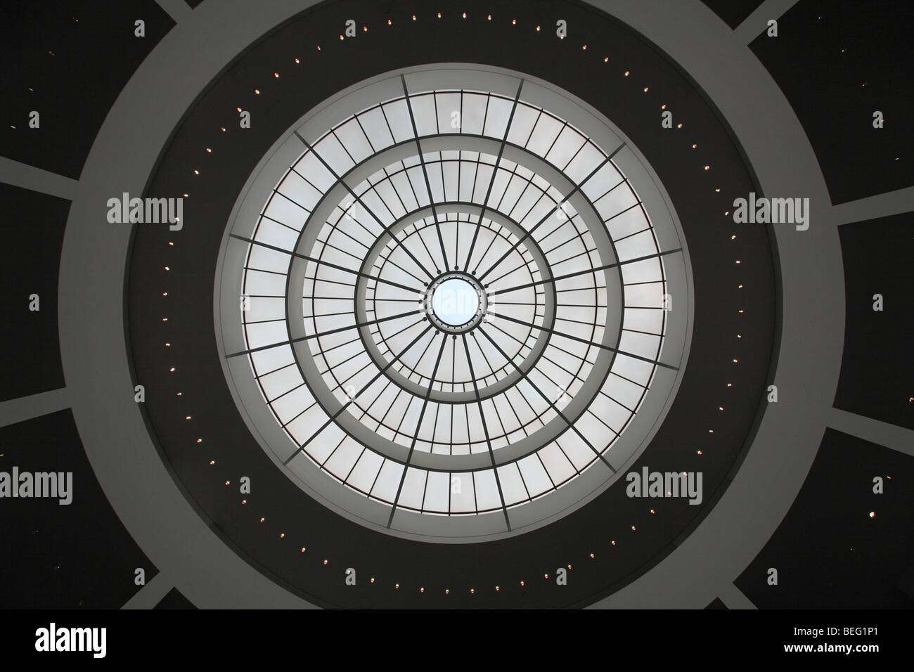 View of Dome in the Munich Modern Art & Design Museum Stock Photo - Alamy