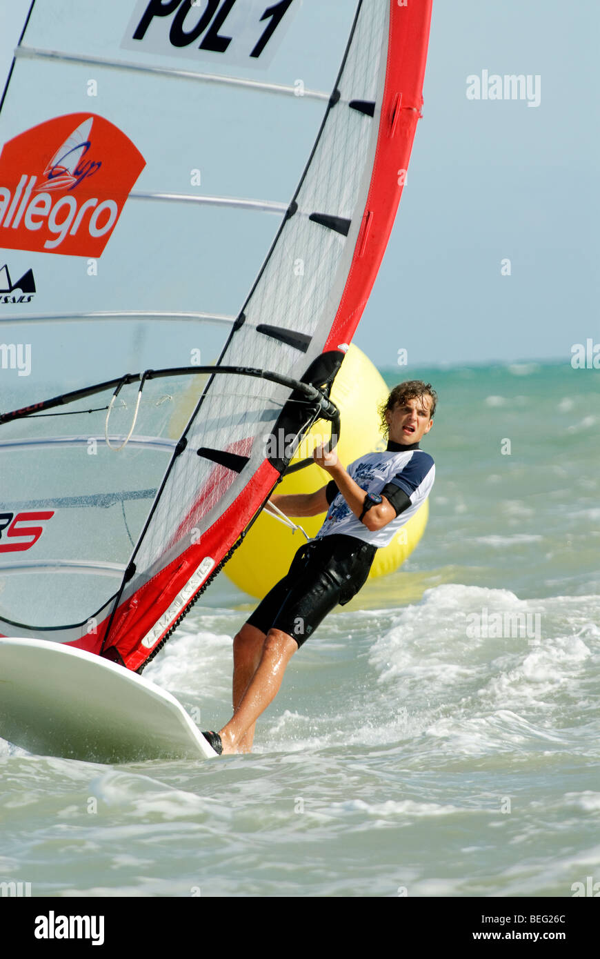 Formula Windsurfing World Championships in Santa Pola, Spain; Lecek ...