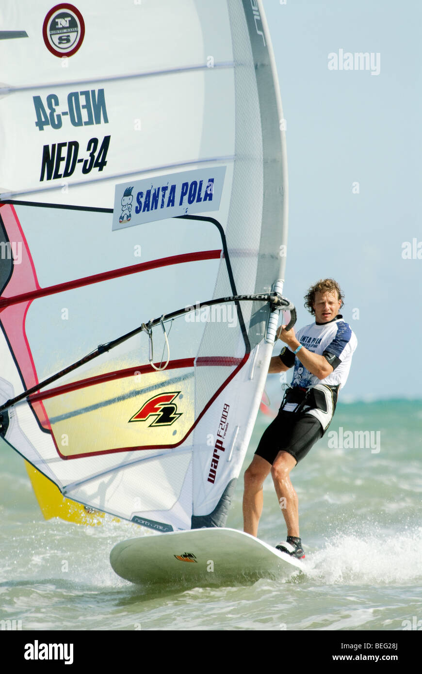 Formula Windsurfing World Championships in Santa Pola, Spain; Adrien ...