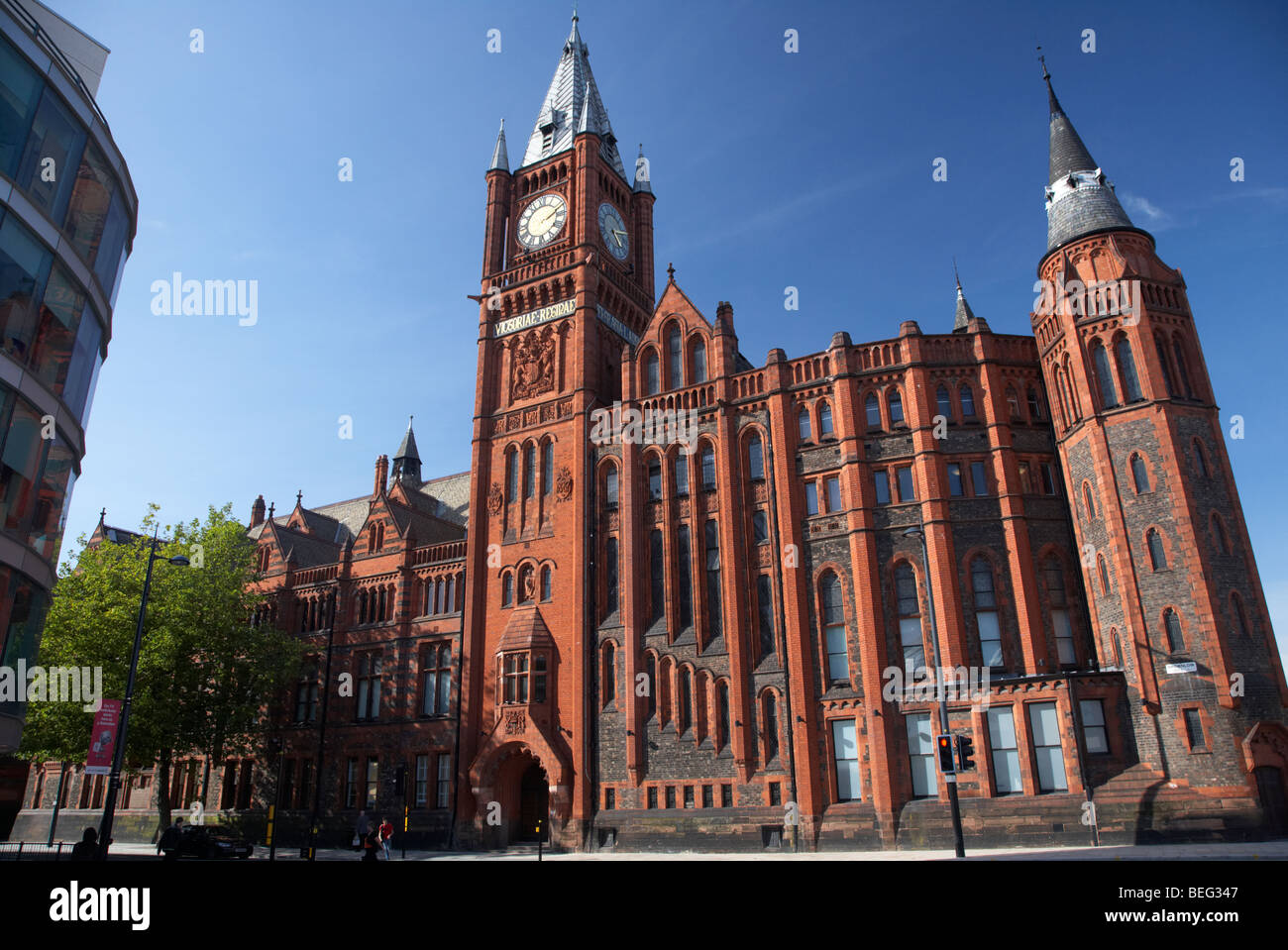 original redbrick victoria building of the university of liverpool ...