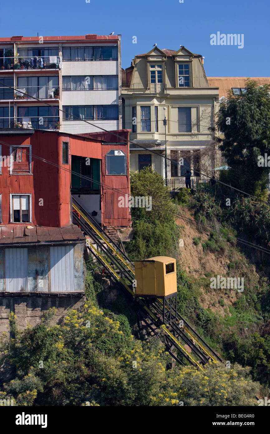 Funicular in valparaiso hi-res stock photography and images - Alamy