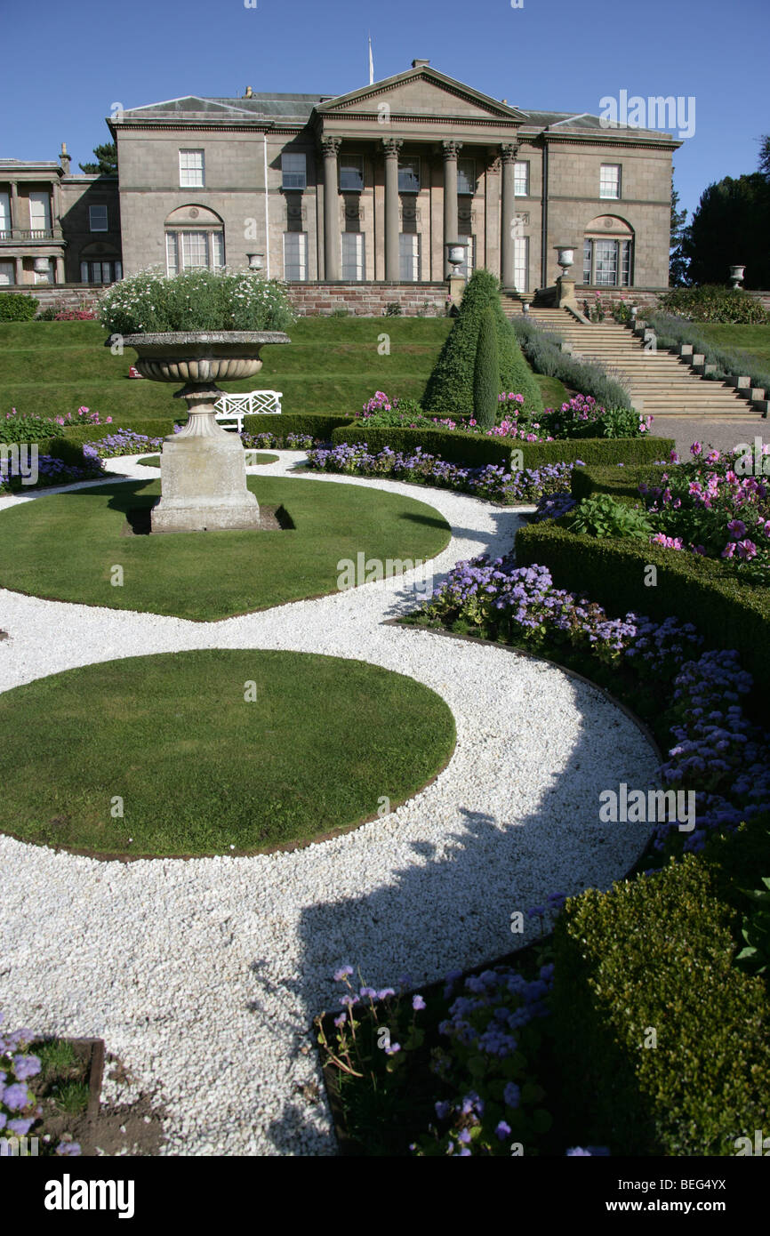 Estate of Tatton Park, England. The 18th century Samuel Wyatt designed ...