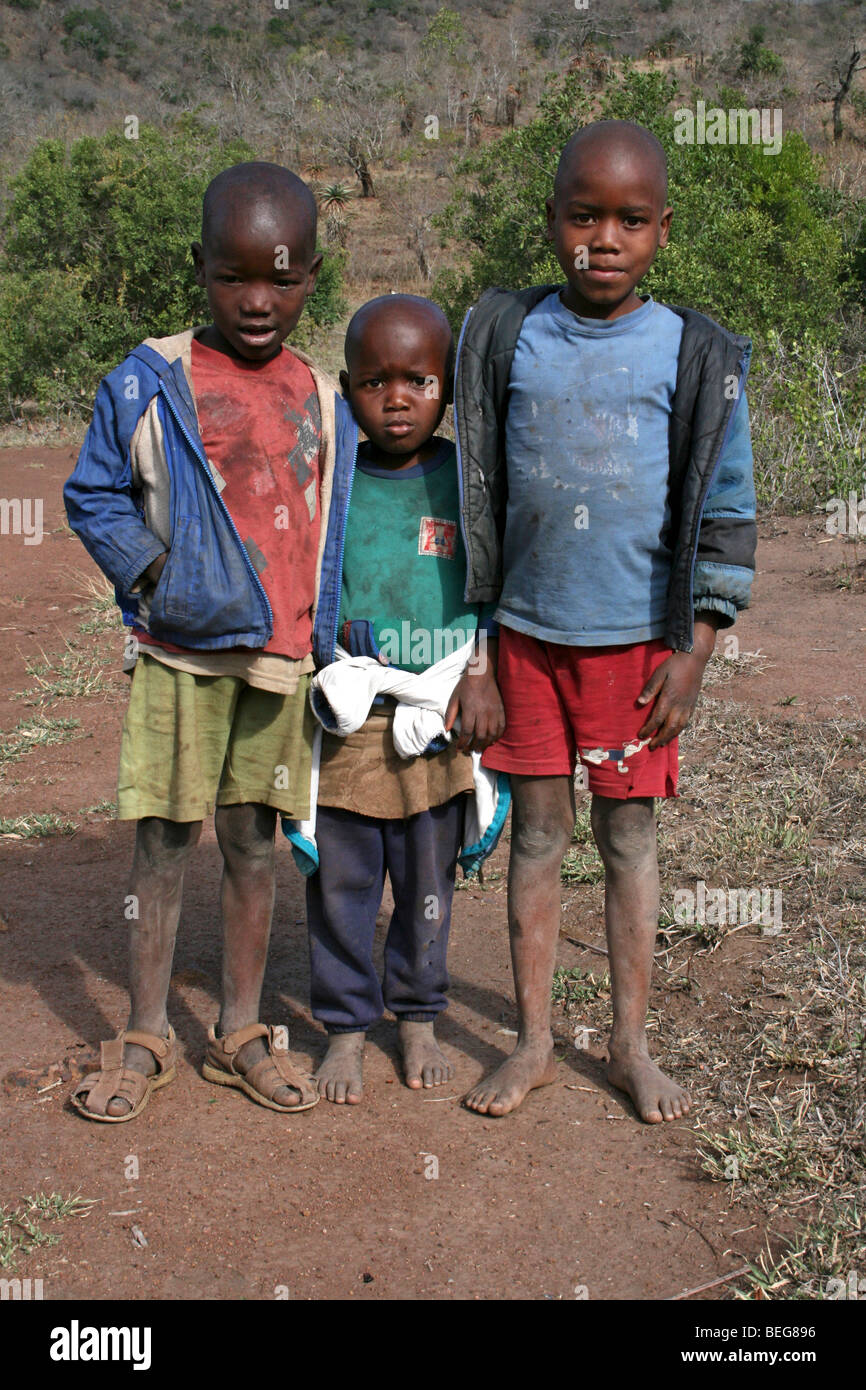 Three Young Zulu Boys Taken In KwaZulu-Natal Province, South Africa ...