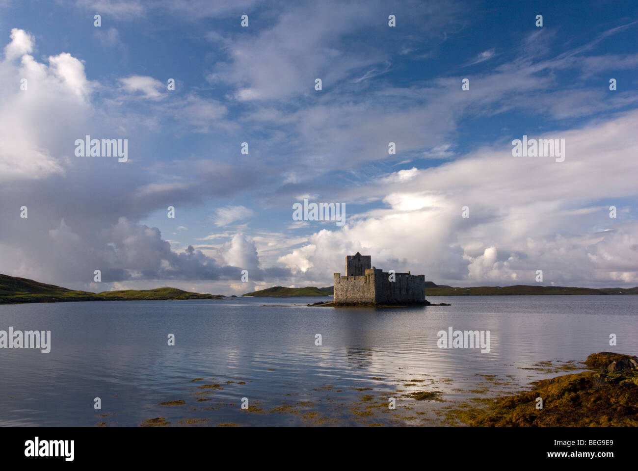 Kisimul Castle, Castlebay, Isle of Barra, Outer Hebrides, Scotland ...