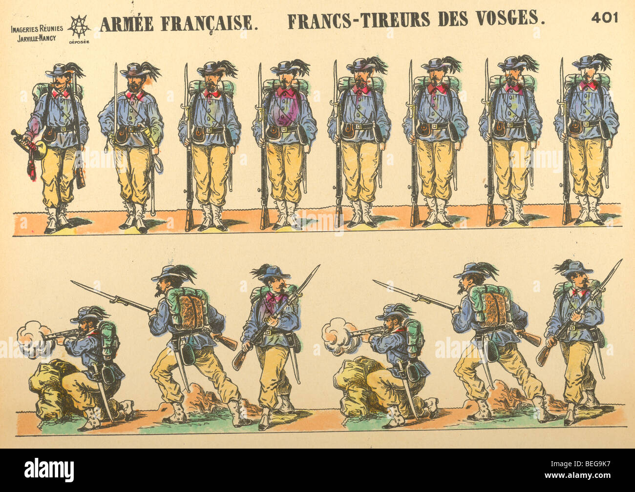 Imagerie populaire, popular prints, French Stock Photo - Alamy