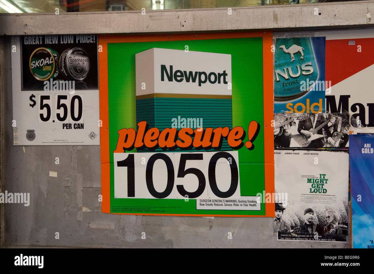 Billboard wall drug hi-res stock photography and images - Alamy