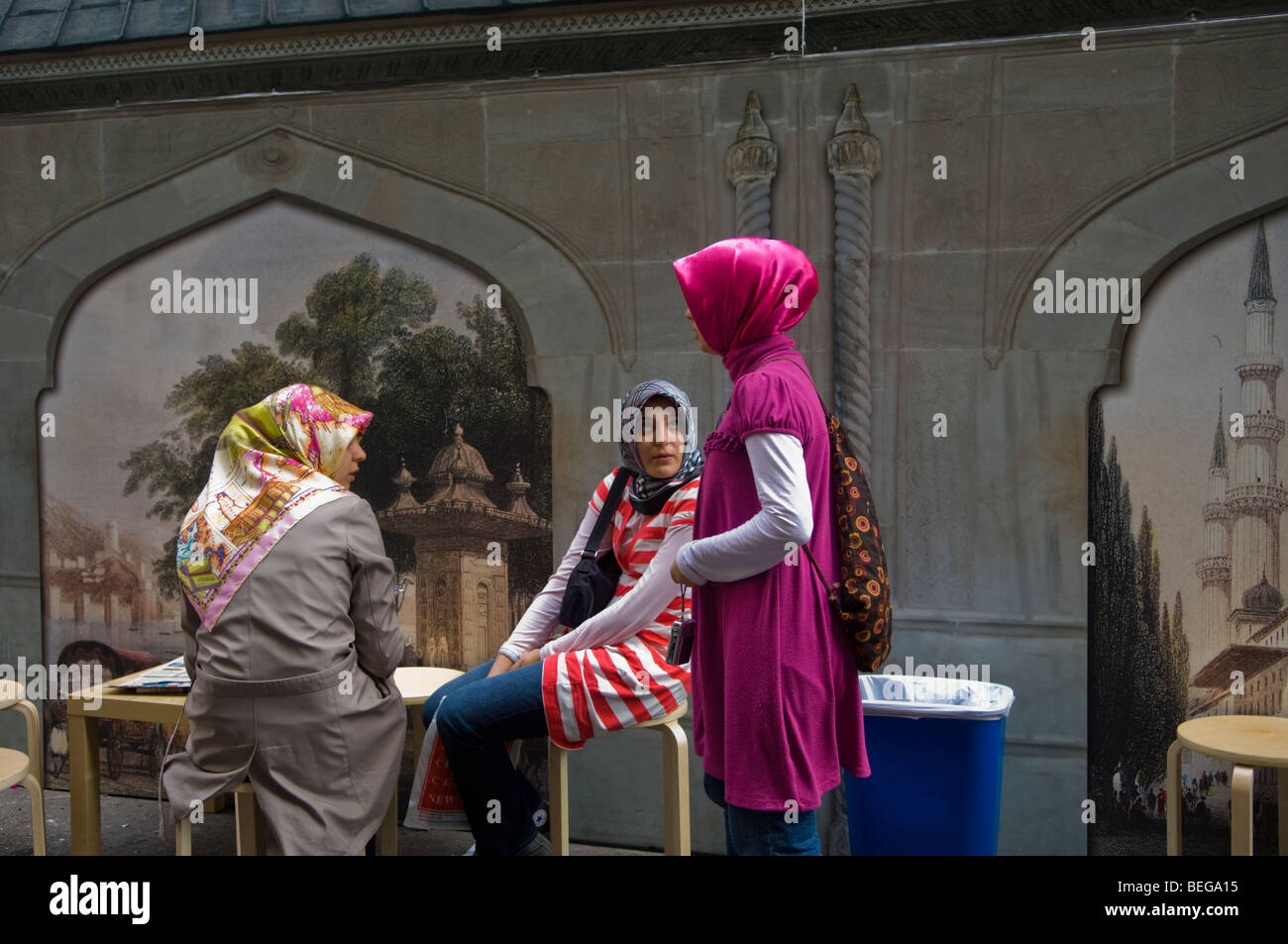 Turkish-Americans and visitors enjoy displays of Turkish culture at the ...