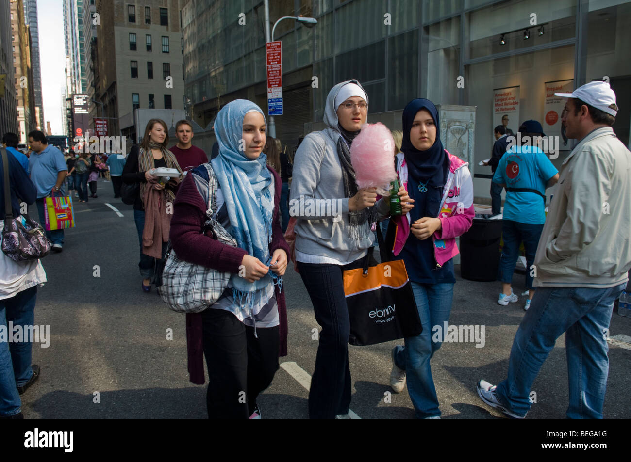 Turkish-Americans and visitors enjoy displays of Turkish culture at a ...