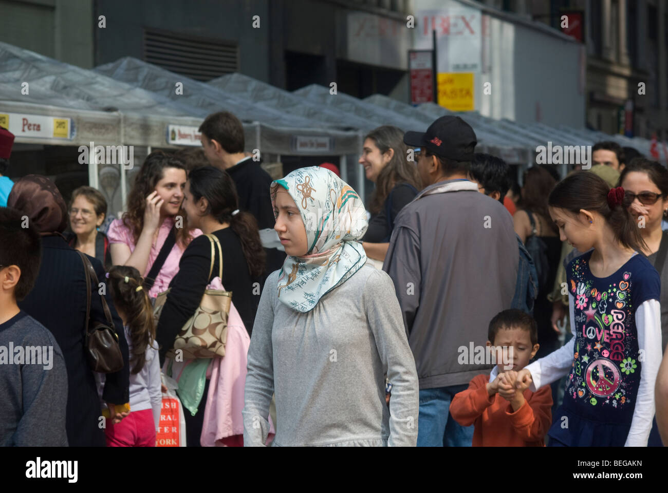 Turkish-Americans and visitors enjoy displays of Turkish culture at the ...