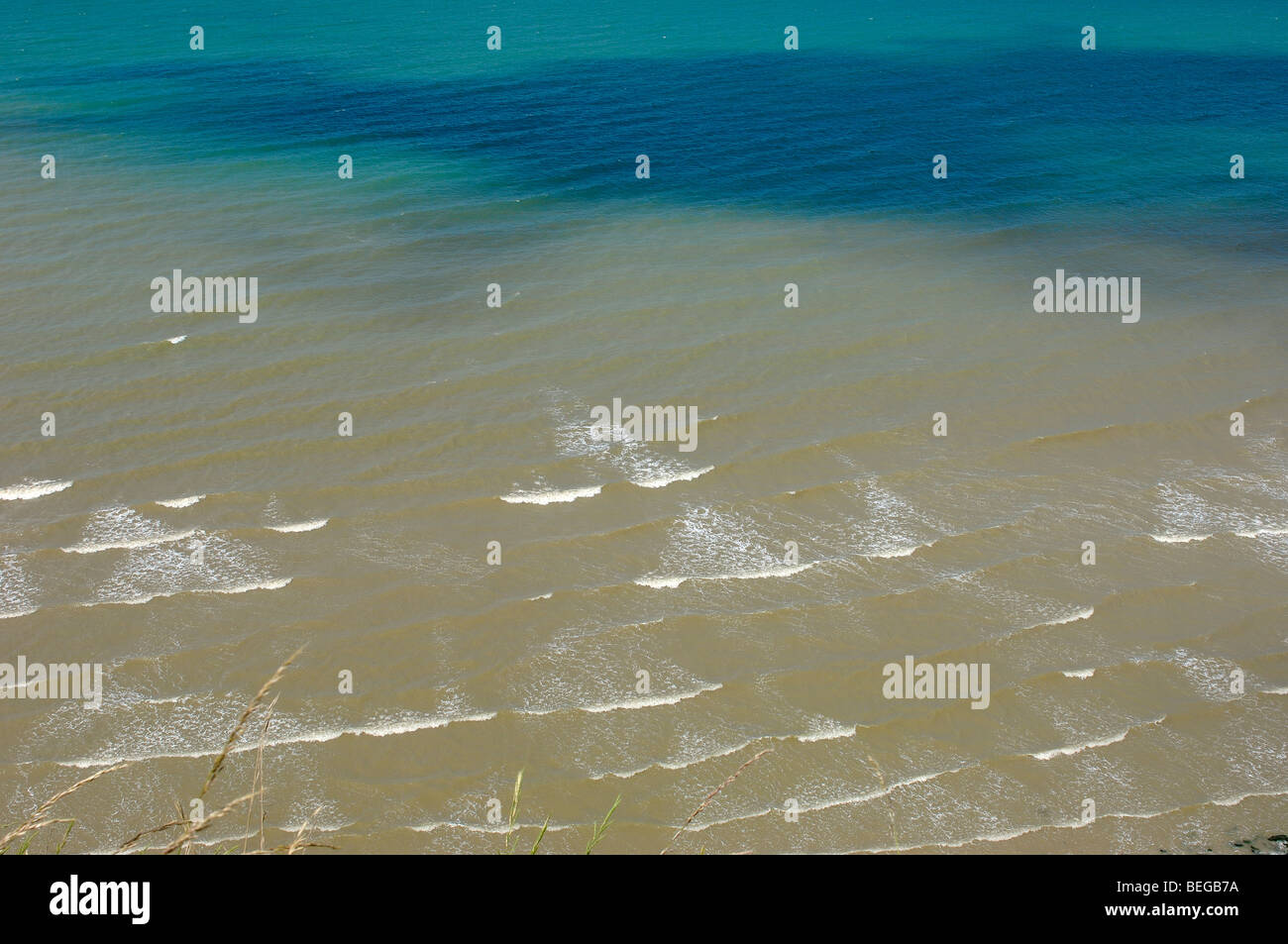 Arromanches beach( D. Day landing beach at Second World). Arromanches ...