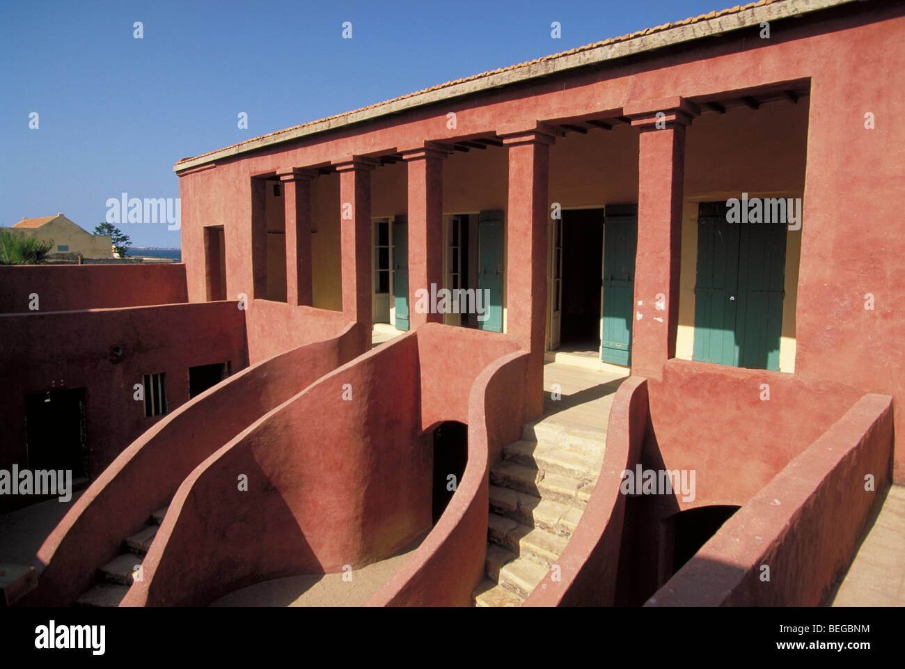 Elk149-1192 Senegal, Dakar, Goree Island, Maison des Esclaves (Slave ...