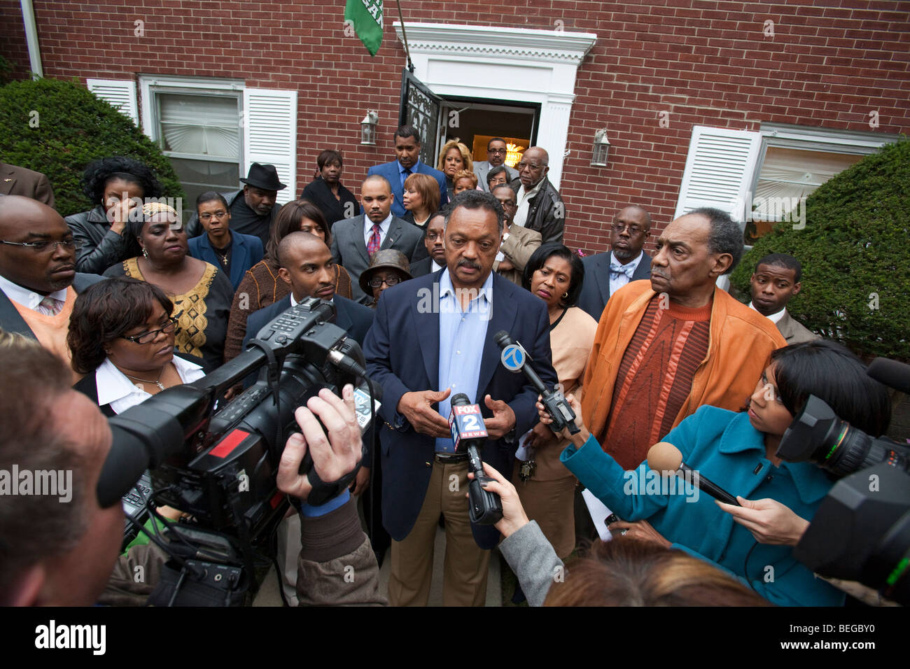Rev jesse jackson against home hi-res stock photography and images - Alamy