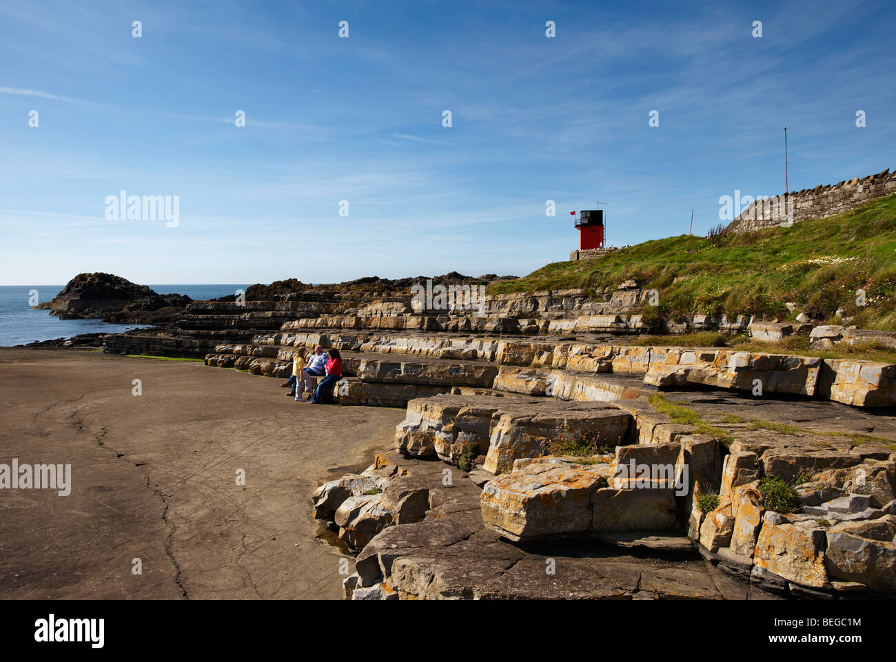 Scarlett Point Castletown Isle Of Man Stock Photo - Alamy