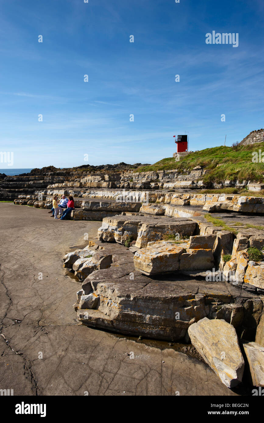 Scarlett Point Castletown Isle Of Man Stock Photo - Alamy