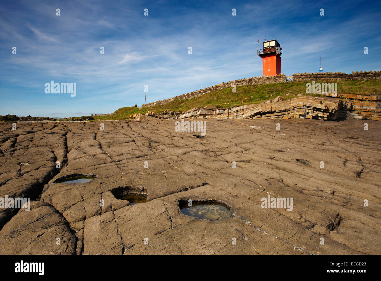 Scarlett Point Castletown Isle Of Man Stock Photo - Alamy