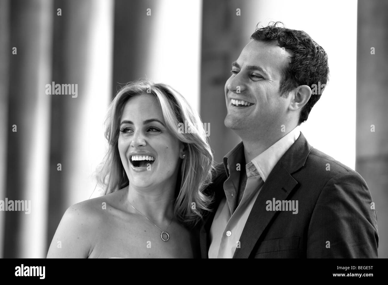 Romantic relationship happy couple Black and White Stock Photos & Images - Alamy