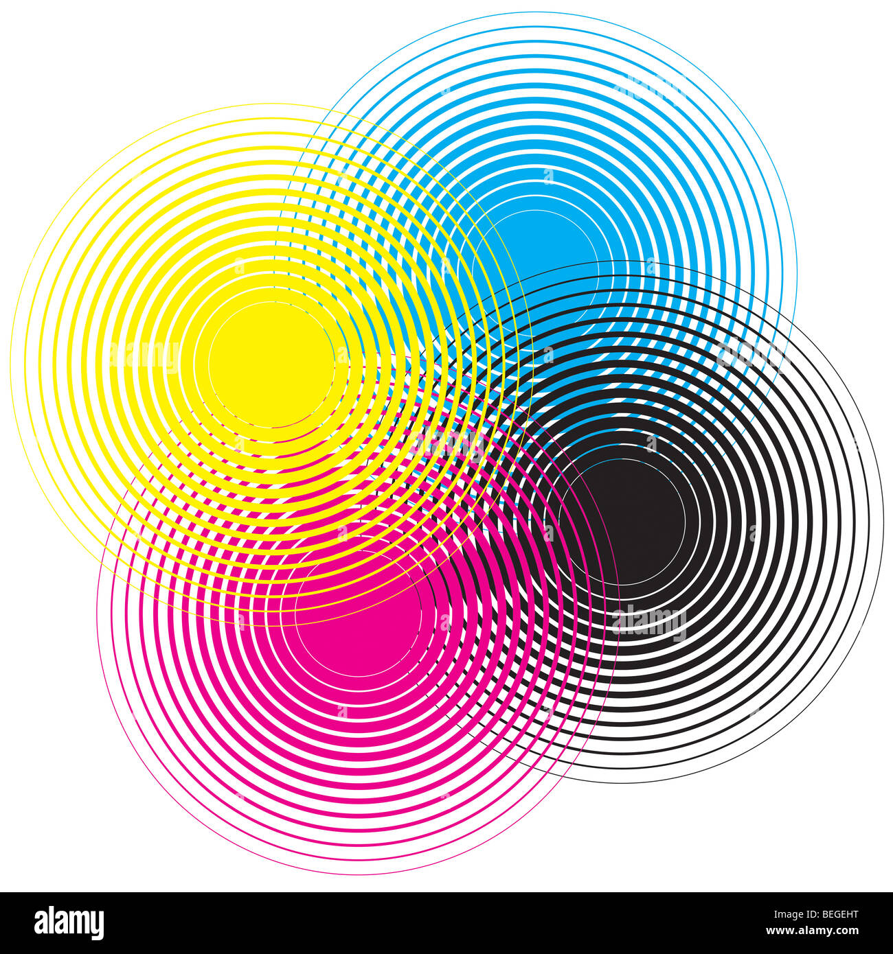 Cmyk circle hi-res stock photography and images - Alamy