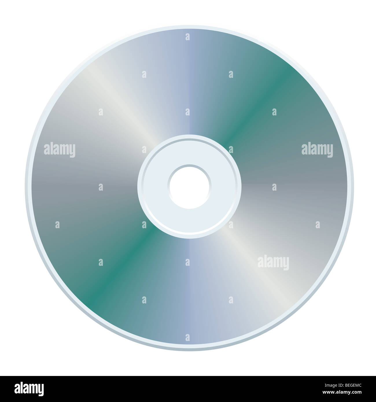 Blank gray compact disc vector Stock Photo - Alamy