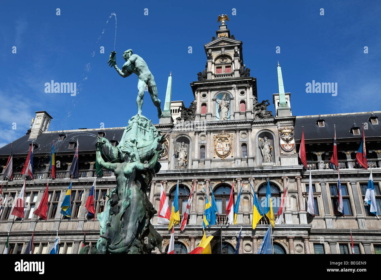 Grote markt antwerp in hi-res stock photography and images - Alamy