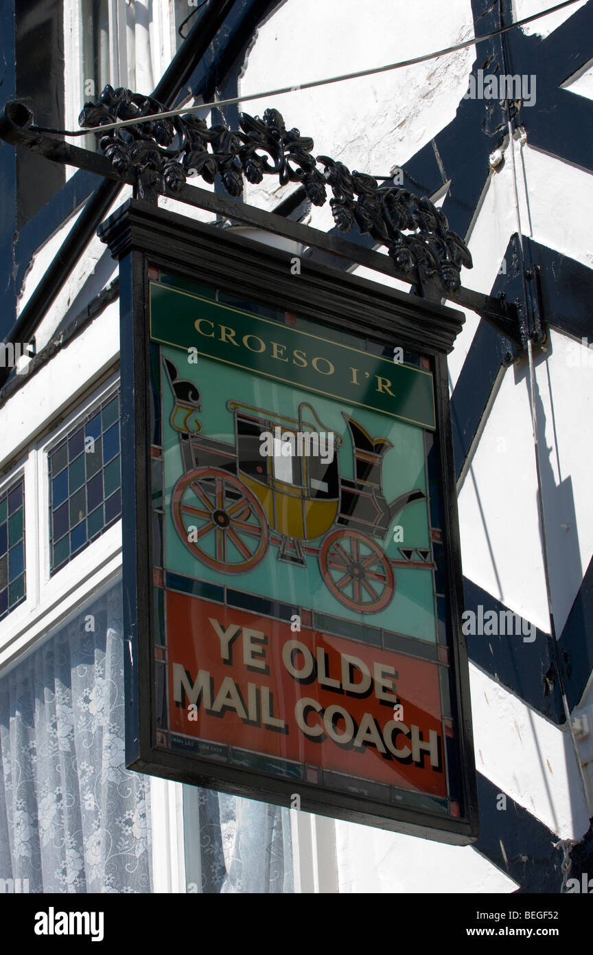 Welsh wales pub sign hi-res stock photography and images - Alamy