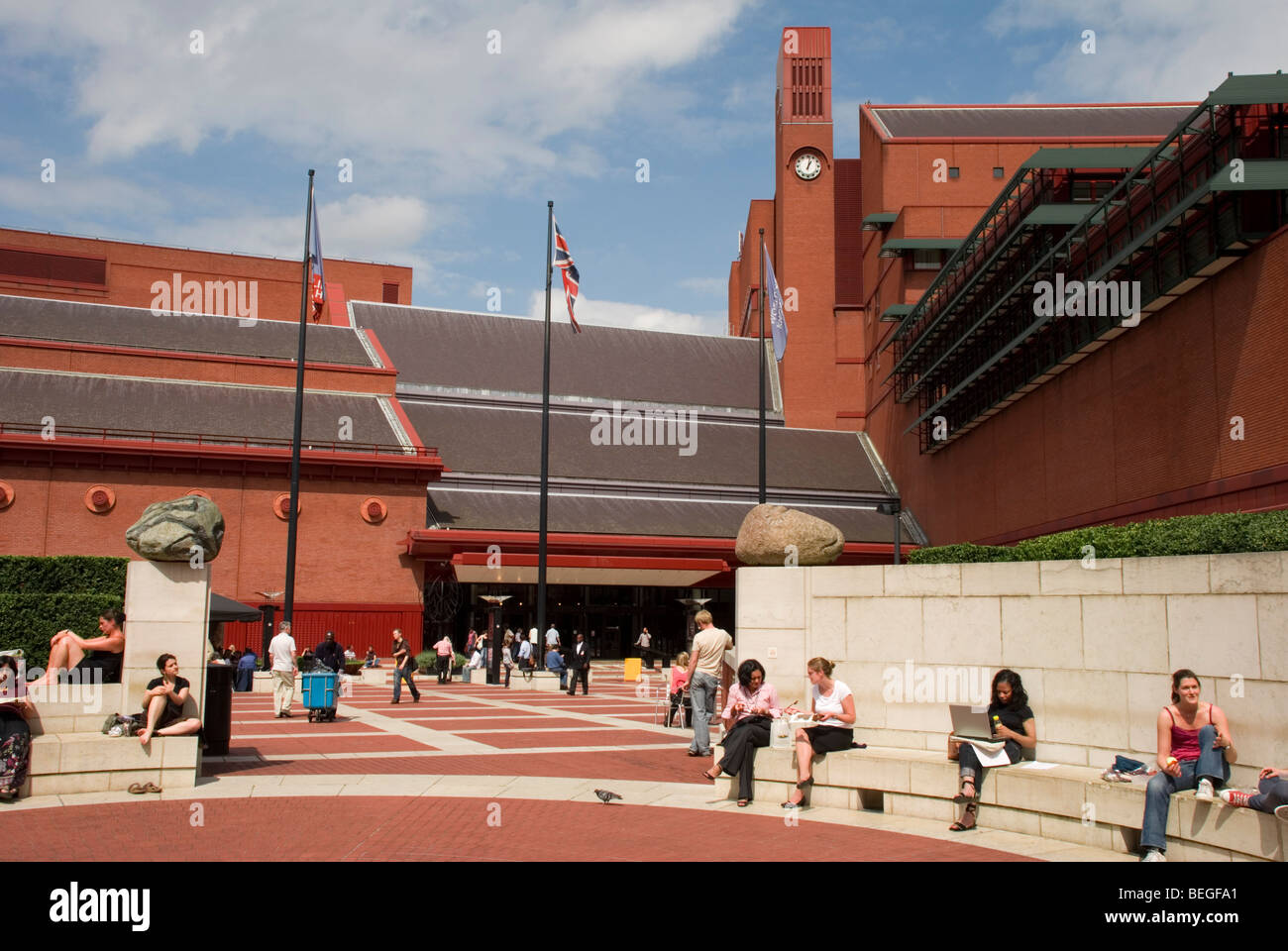 British Library, London Stock Photo - Alamy