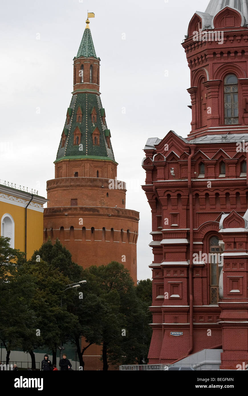 Moscow Kremlin tower Stock Photo - Alamy