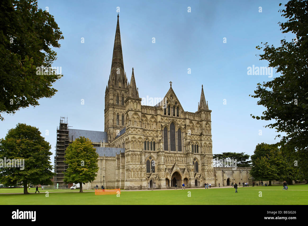 Salisbury Cathedral, Wiltshire Stock Photo - Alamy