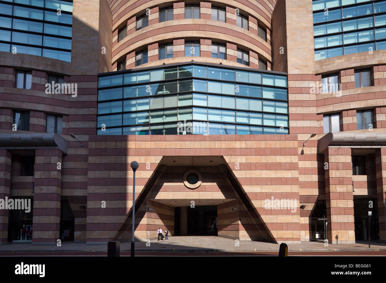 postmodern style office building by James Stirling, 1 Poultry , London ...