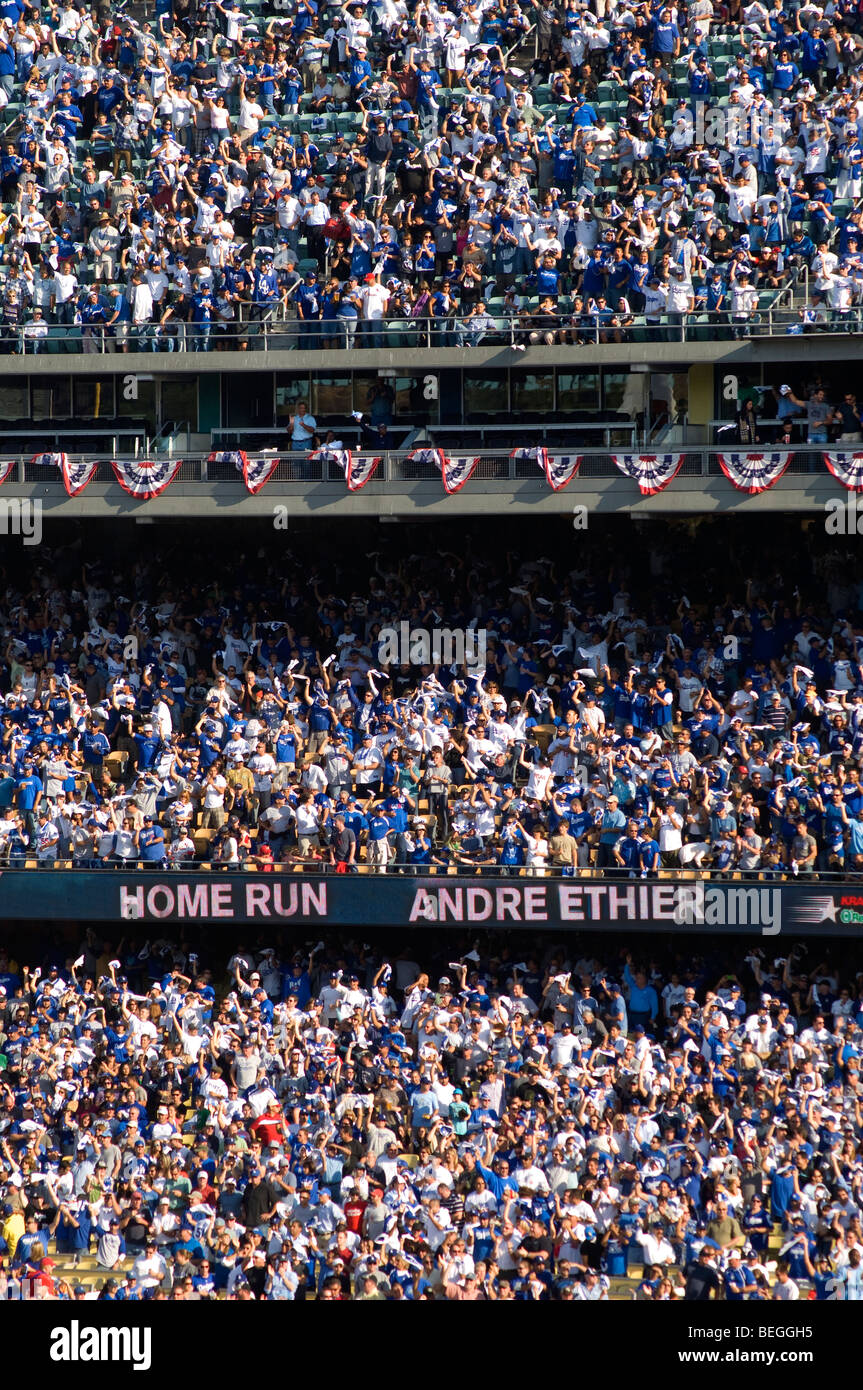 Baseball Stadium Crowd Cheering