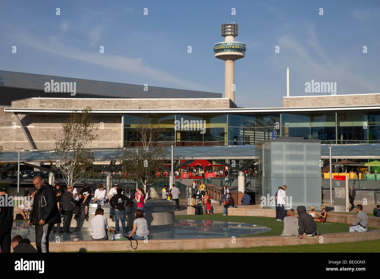 Chavasse Park part of the liverpool one regeneration development in ...