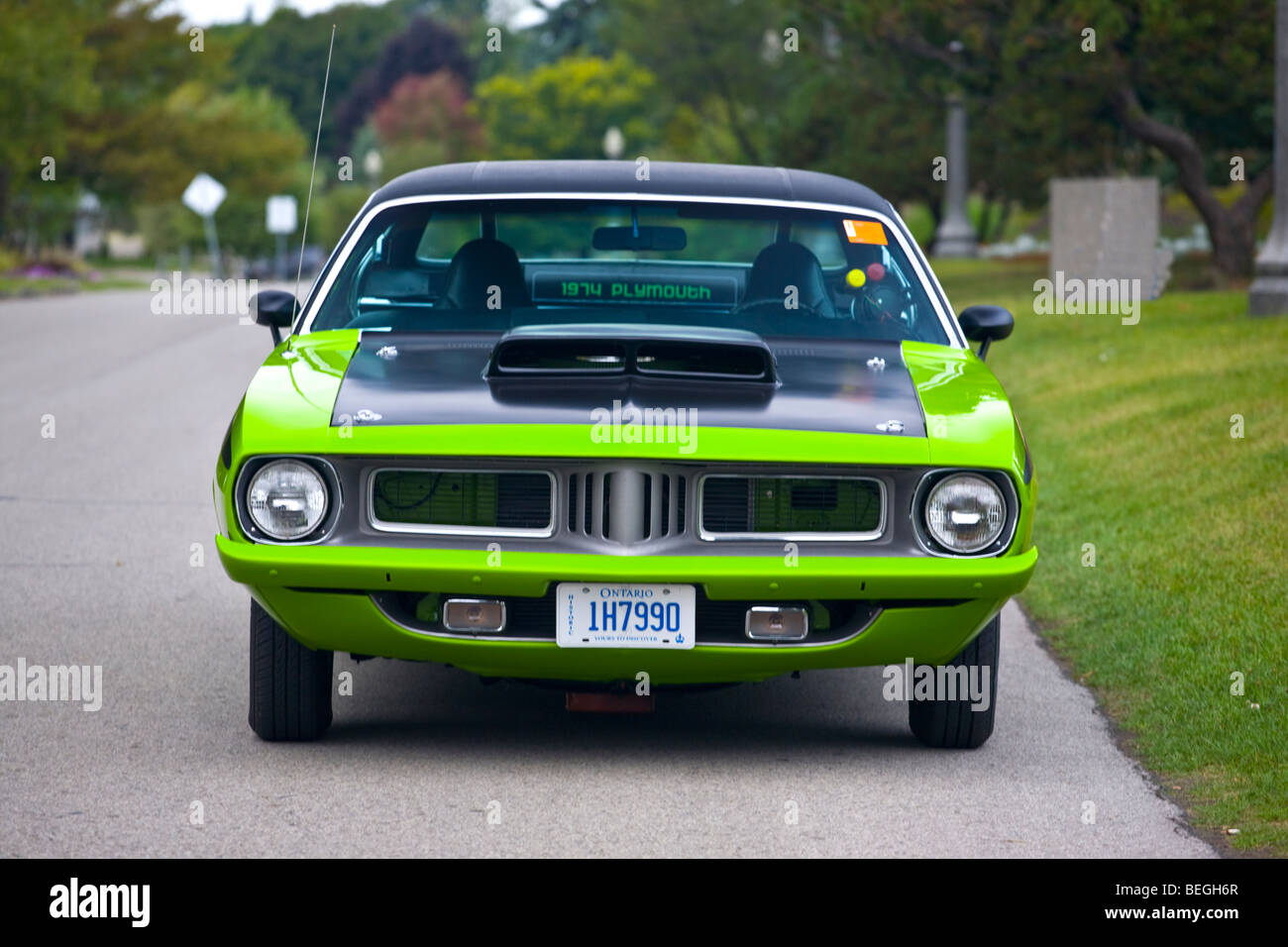 1974 plymouth barracuda muscle car hi-res stock photography and images ...