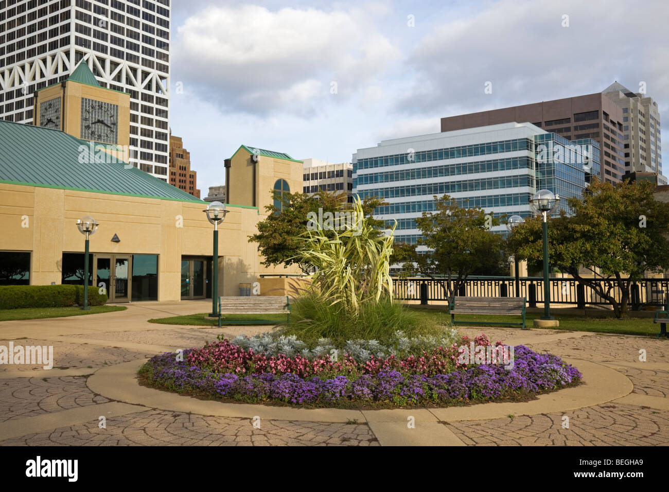 Clock Tower in Milwaukee, Wisconsin Stock Photo - Alamy