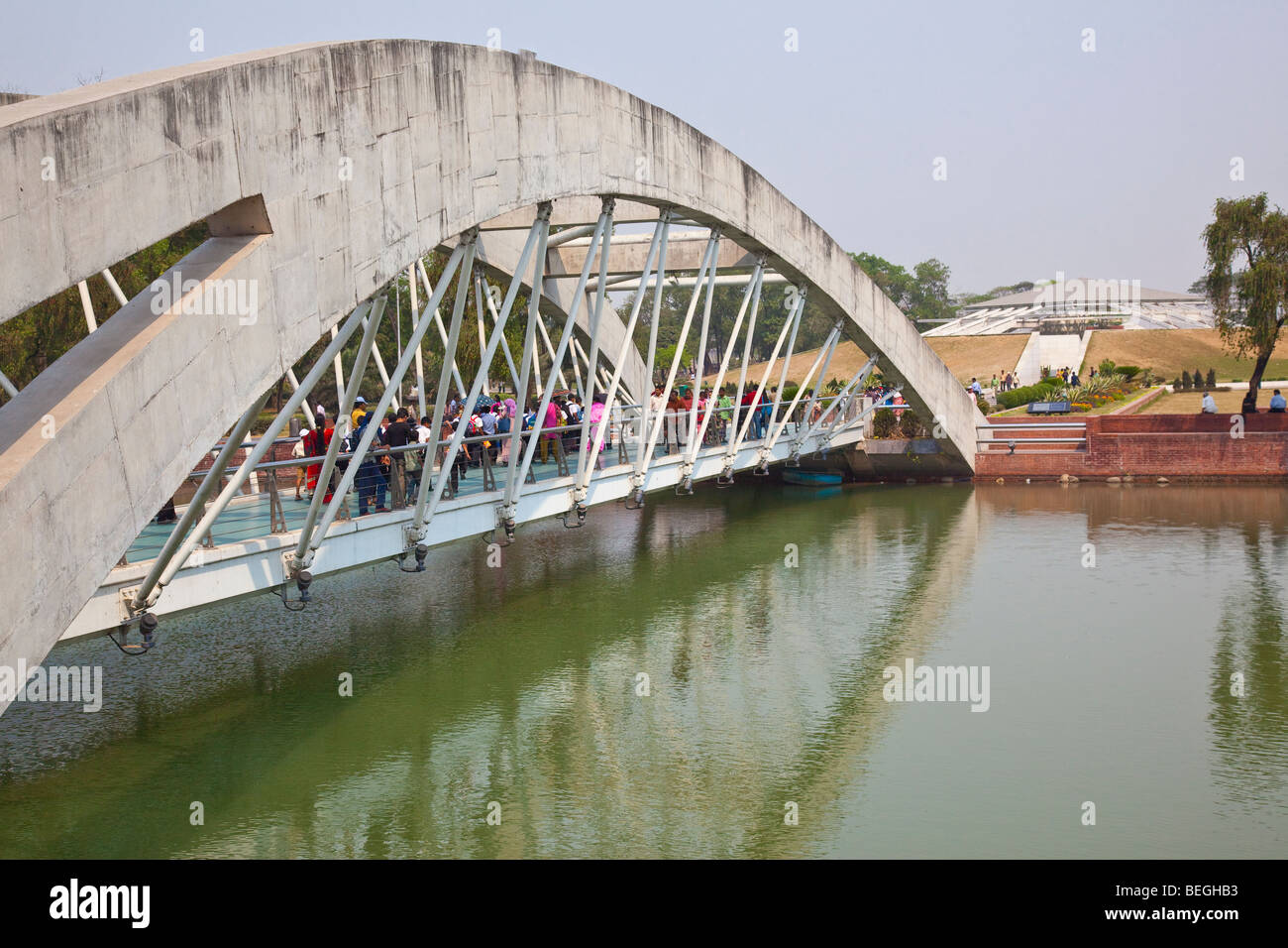 Banani Bridge and Chandrima Uddan Park, Dhaka Bangladesh Stock Photo ...