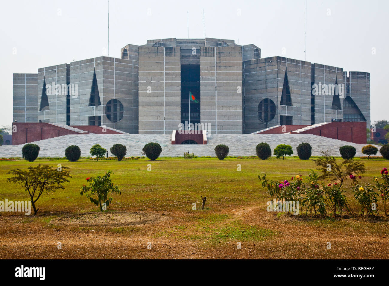 Jatiyo Sangshad Bhaban National Assembly Building in Dhaka Bangladesh ...