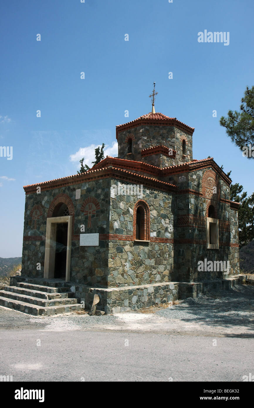 Just beside the Macheras (Machairas) monastery in the Troodos mountains ...