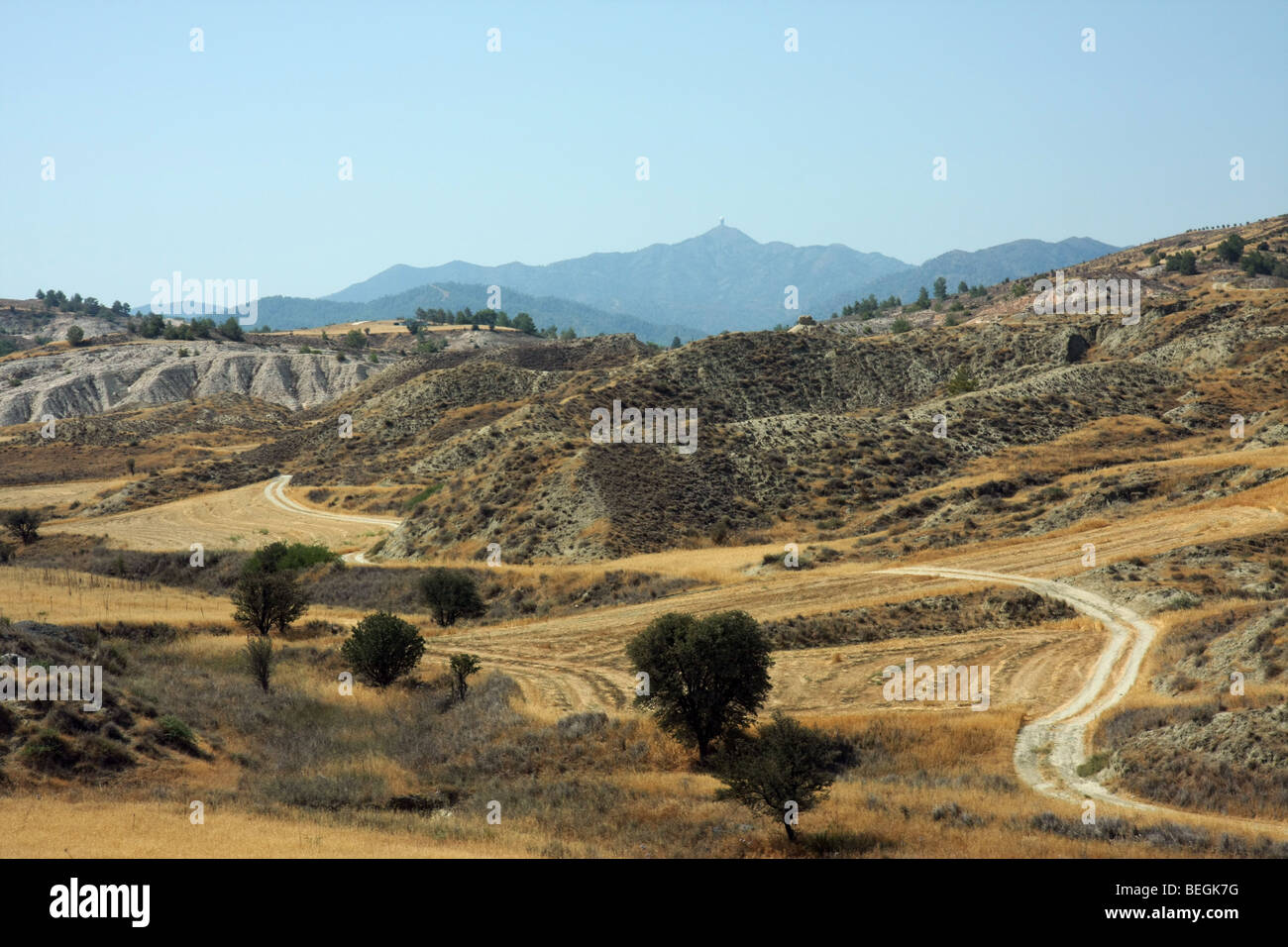 View towards the Troodos mountains in Cyprus Stock Photo - Alamy