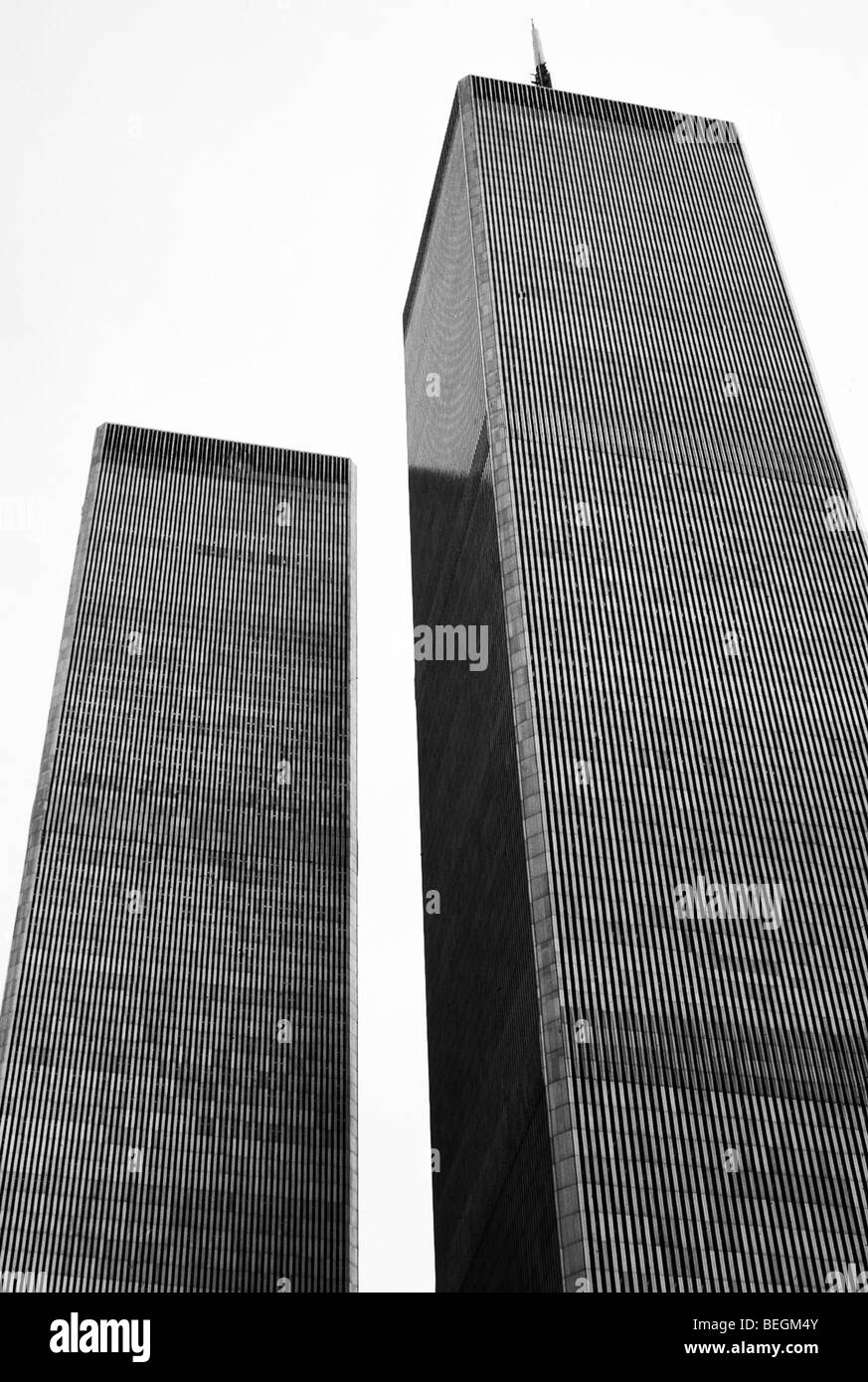 World trade center in new Black and White Stock Photos & Images - Alamy