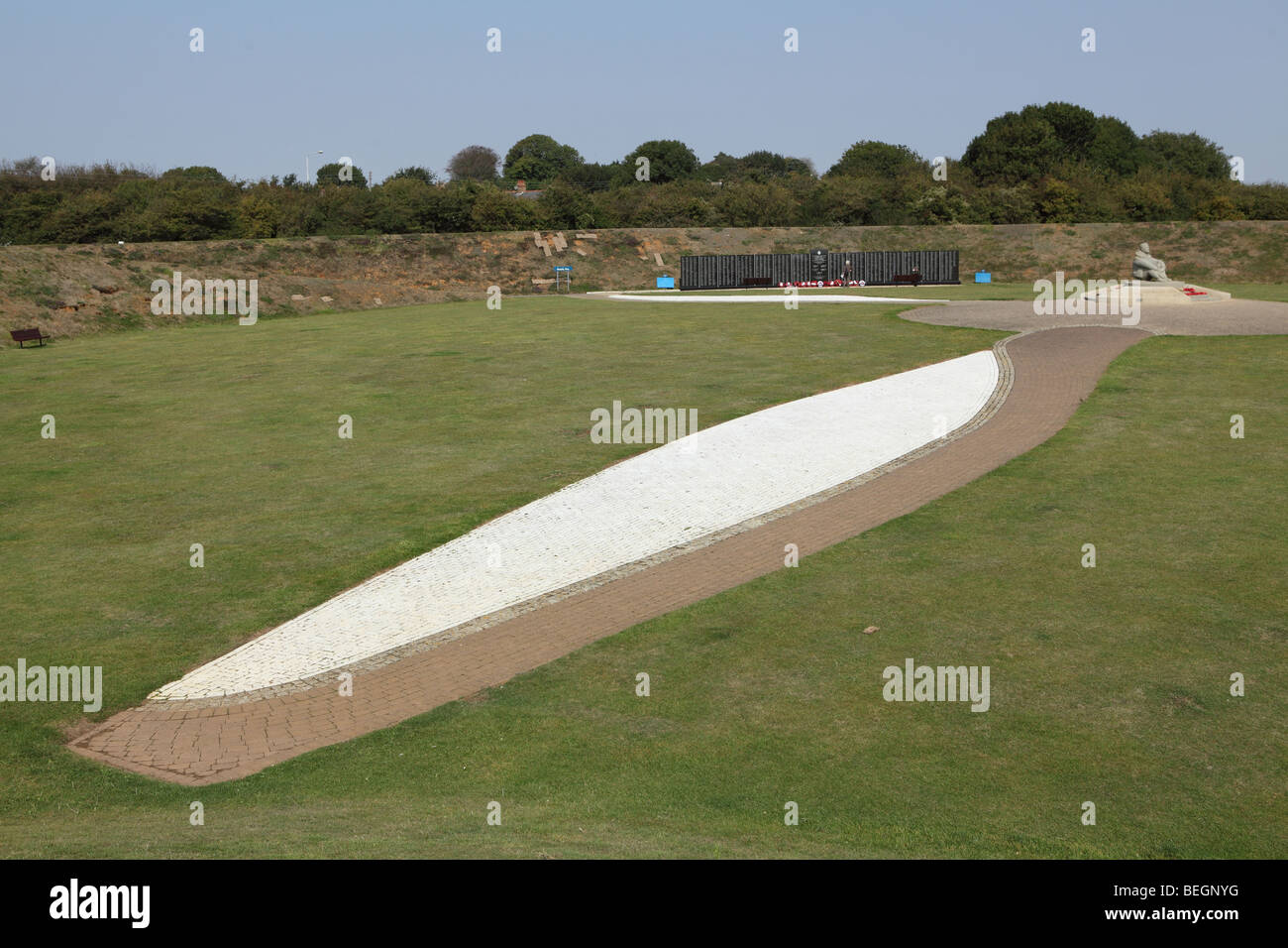 The Battle of Britain Memorial Kent UK Stock Photo - Alamy