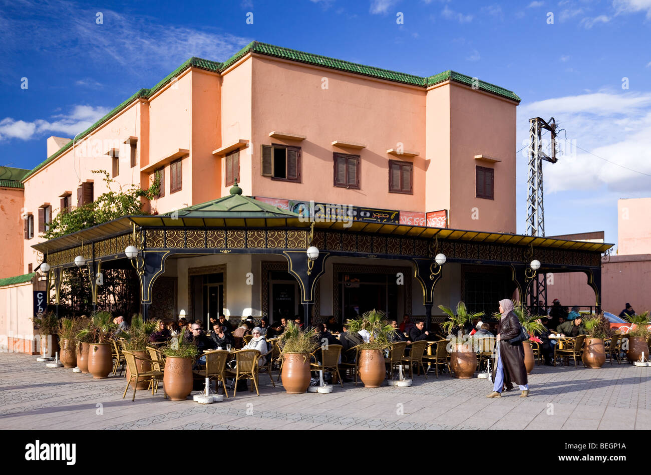 Cafe maroc hi-res stock photography and images - Alamy