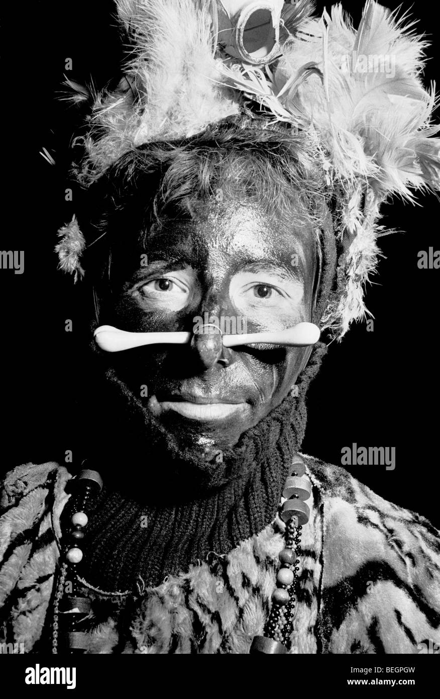 Bone through nose hi-res stock photography and images - Alamy