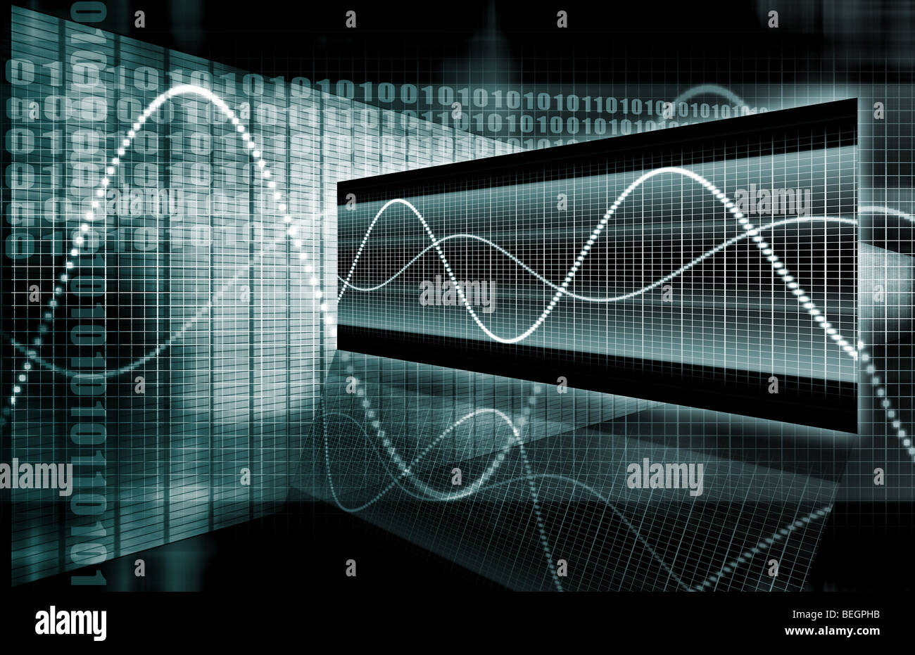 A Blue Sales Stock Market Analysis Illustration Stock Photo - Alamy