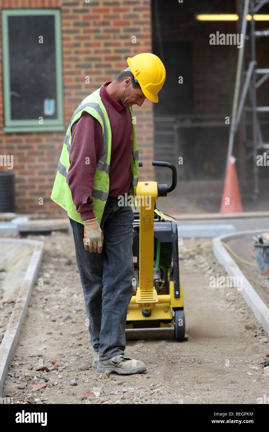 New housing estate being built by builders Stock Photo - Alamy