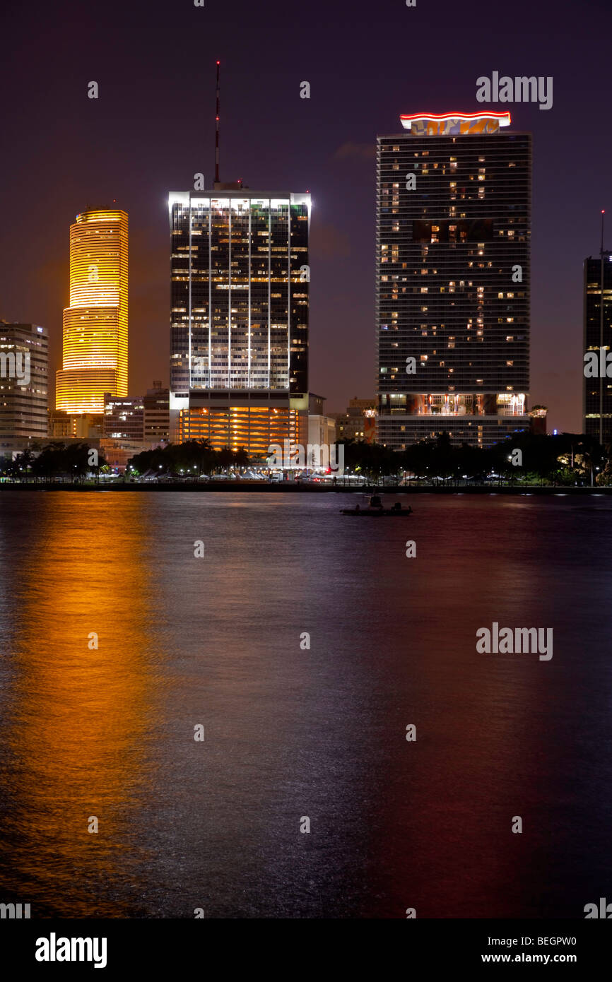 Miami - magic city of light Stock Photo - Alamy
