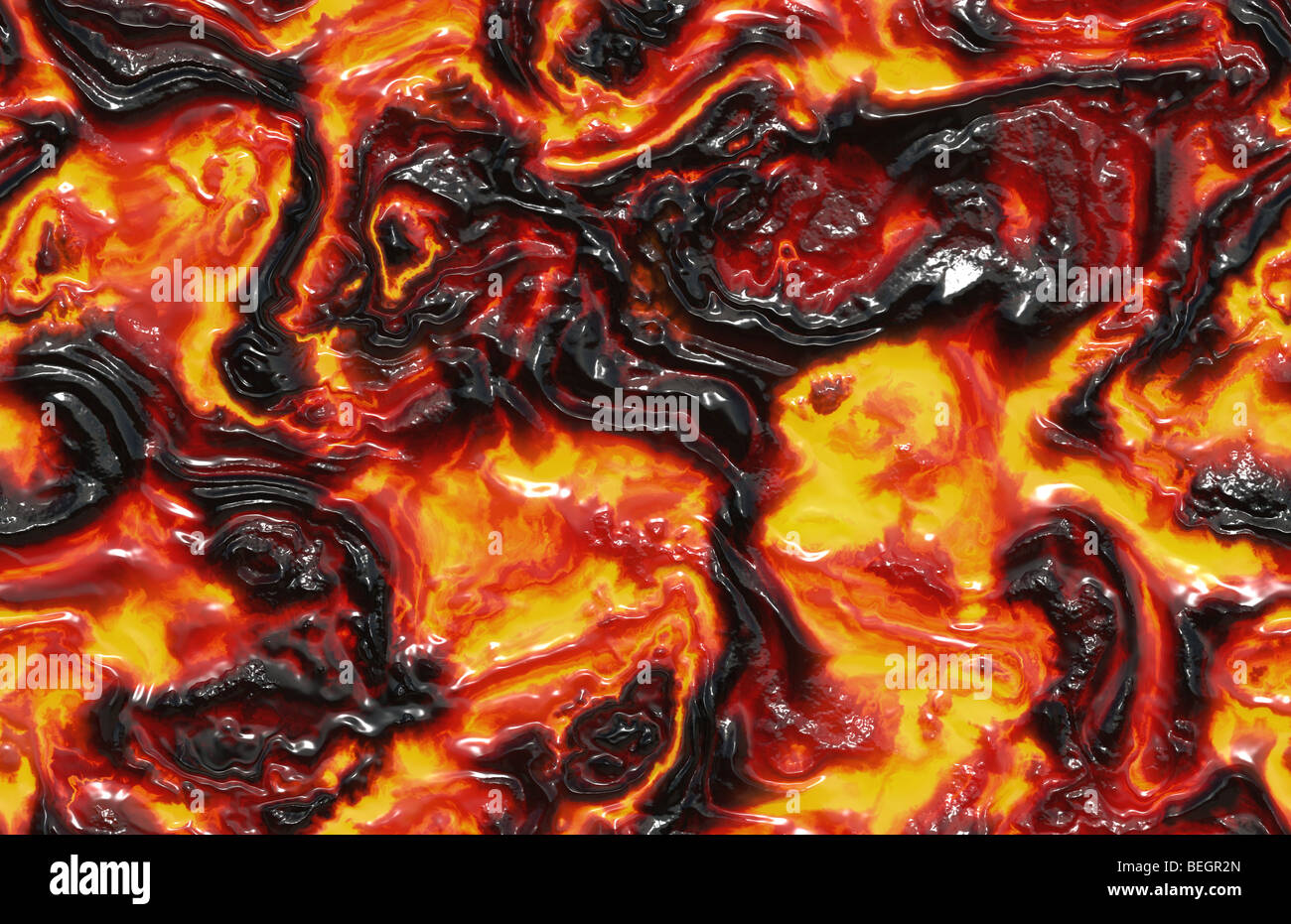 Molten Lava Background in Black and Orange Stock Photo - Alamy