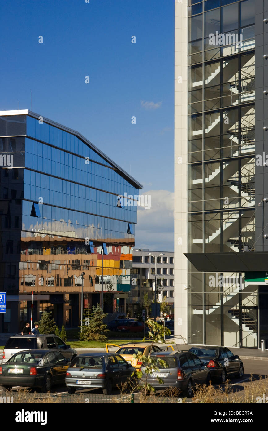 Contemporary architecture, Sofia, the capital of Bulgaria Stock Photo ...