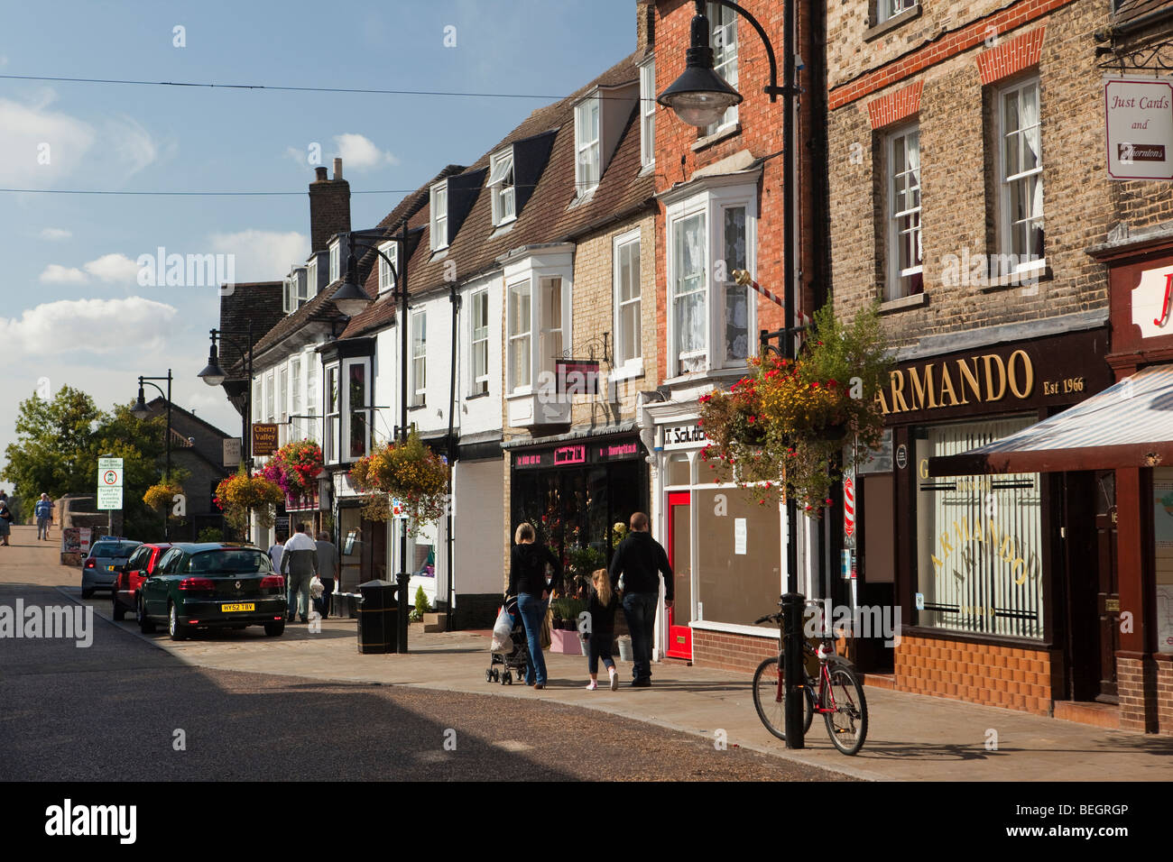 Street view in huntingdon town centre hi-res stock photography and ...