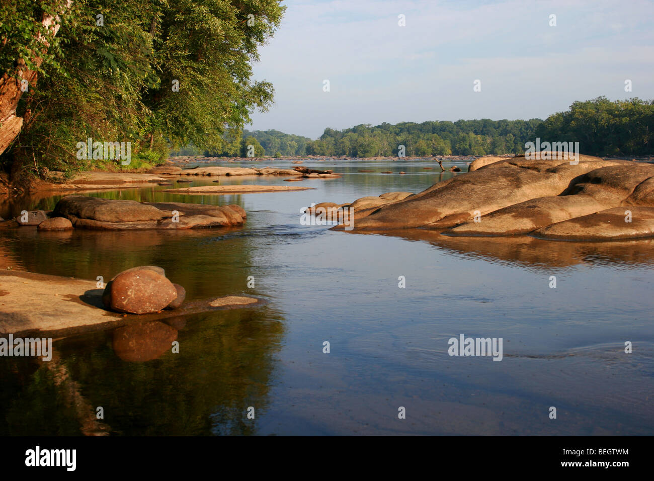 James river, near Richmond, Virginia Stock Photo - Alamy