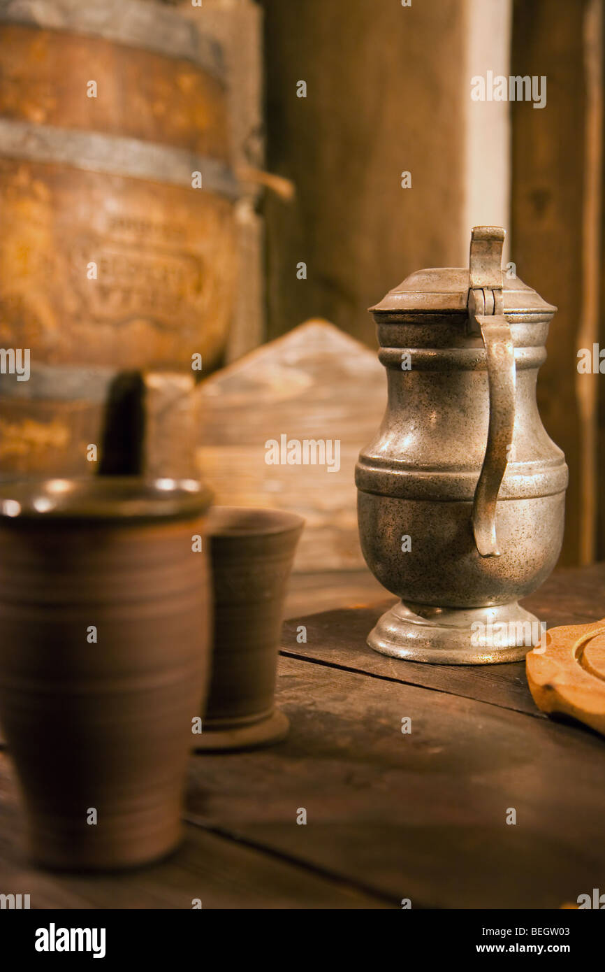 Medieval Alcohol High Resolution Stock Photography and Images - Alamy